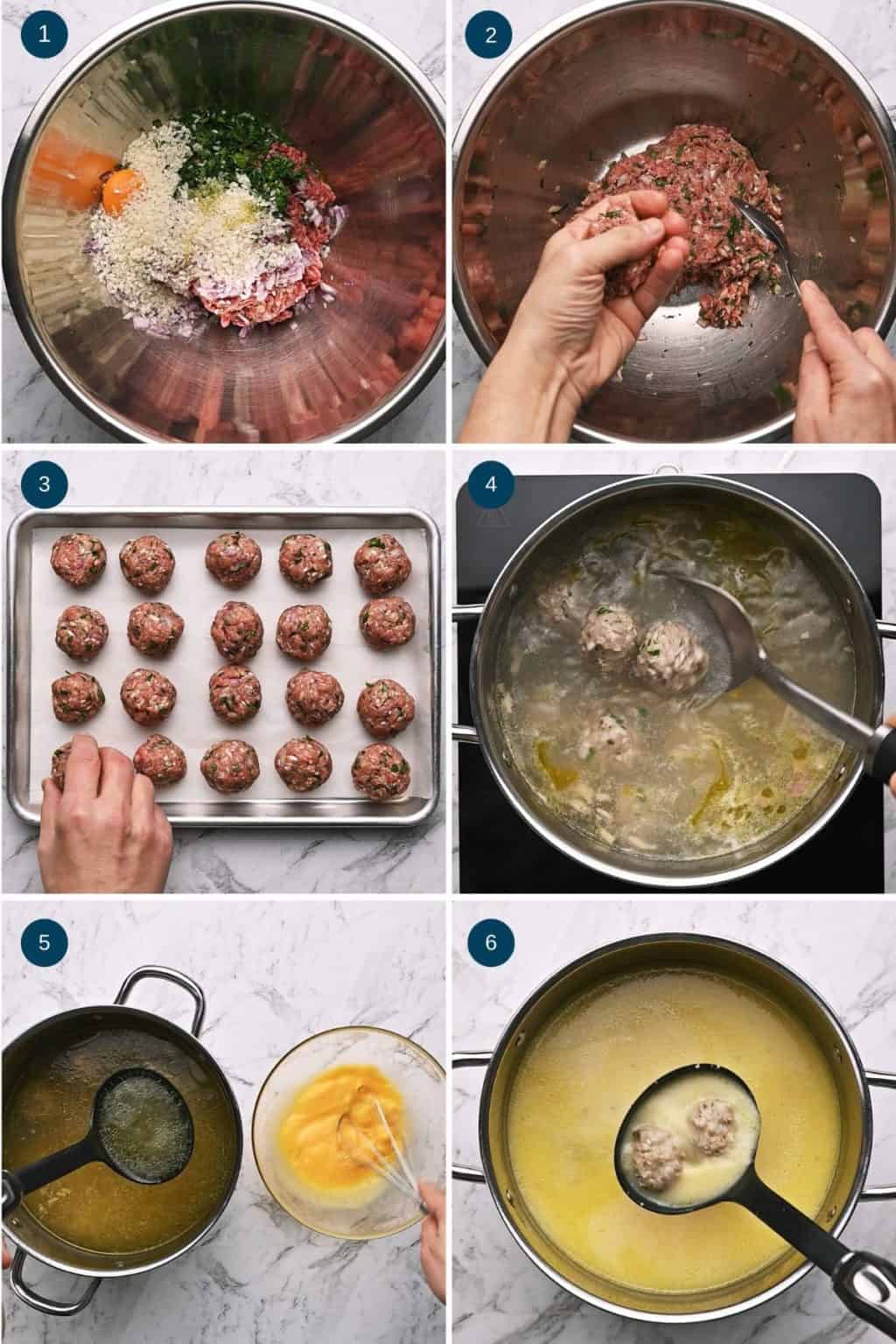 Giouvarlakia - Greek Meatball Soup - Souvlaki For The Soul