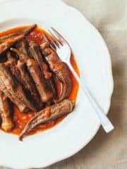 Braised Okra - Souvlaki For The Soul