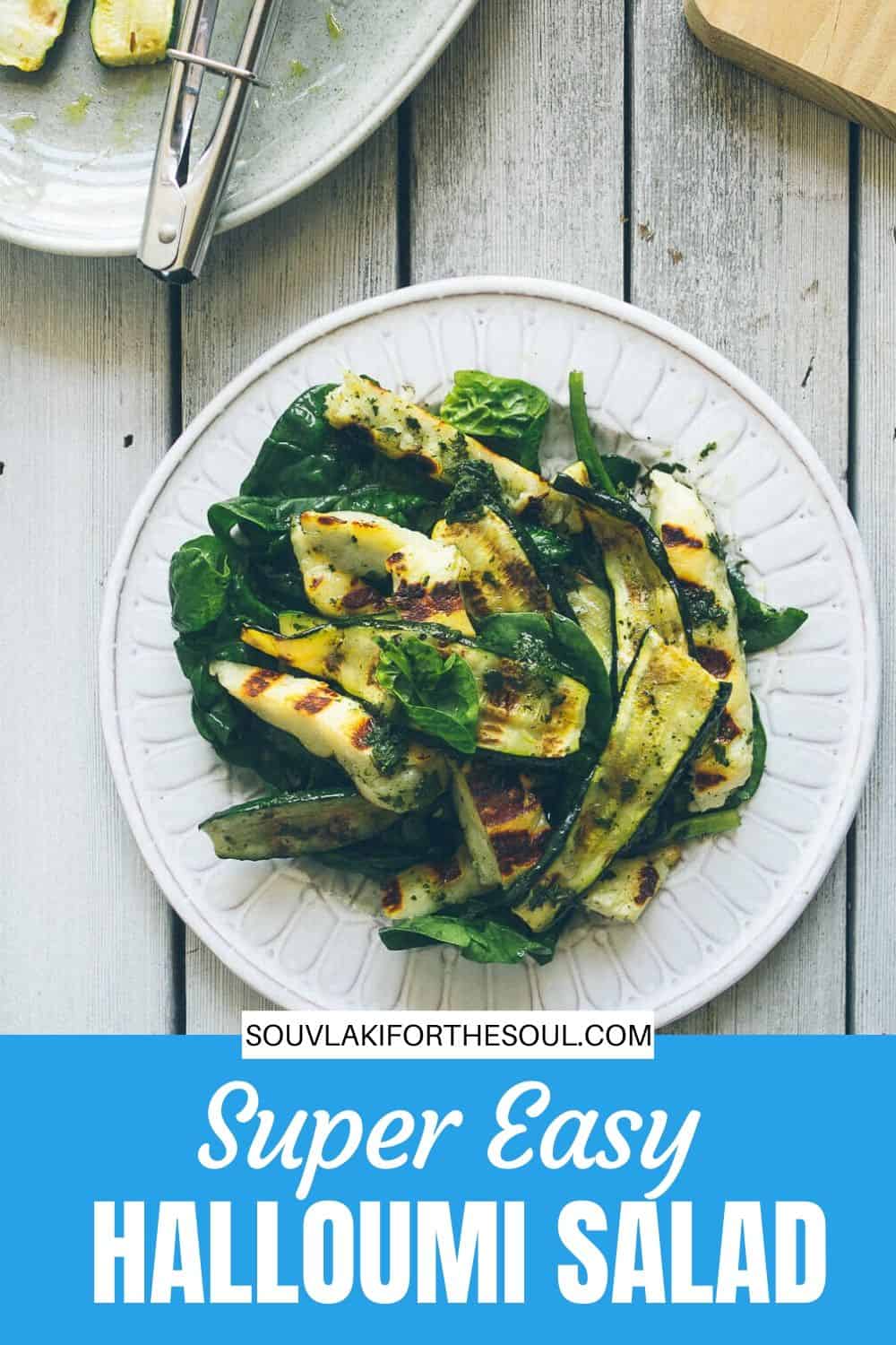 Halloumi Salad - Souvlaki For The Soul