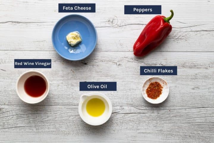 Htipiti - Greek Red Pepper and Feta Dip - Souvlaki For The Soul