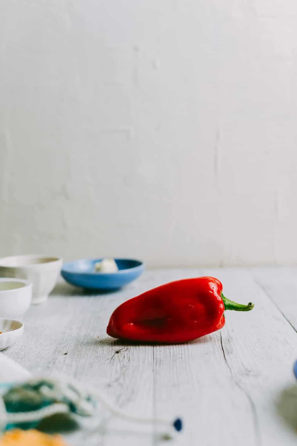 Htipiti - Greek Red Pepper and Feta Dip - Souvlaki For The Soul