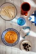 Htipiti - Greek Red Pepper and Feta Dip - Souvlaki For The Soul