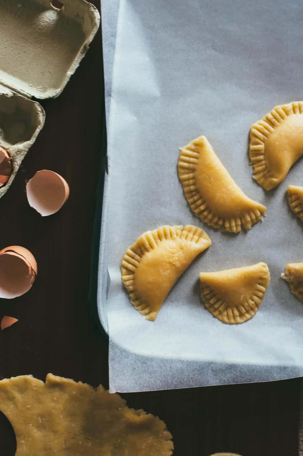 Tiropitakia Kourou - Shortbread Cheese Pies - Souvlaki For The Soul
