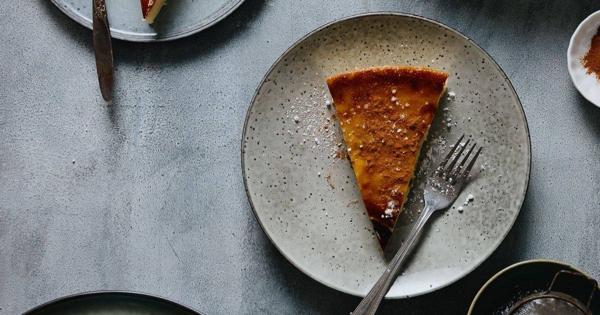 Galatopita - Greek Milk Pie - Souvlaki For The Soul