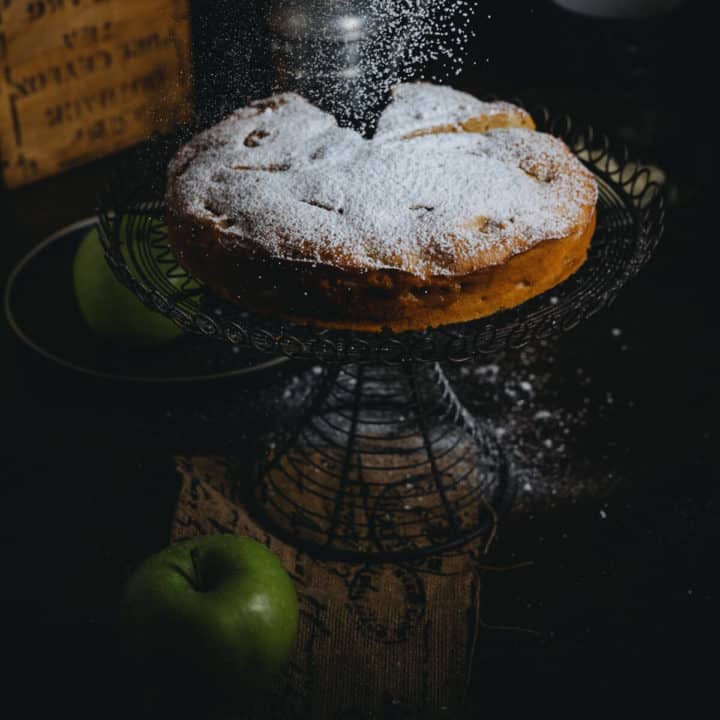 Milopita - Greek Apple Cake - Souvlaki For The Soul