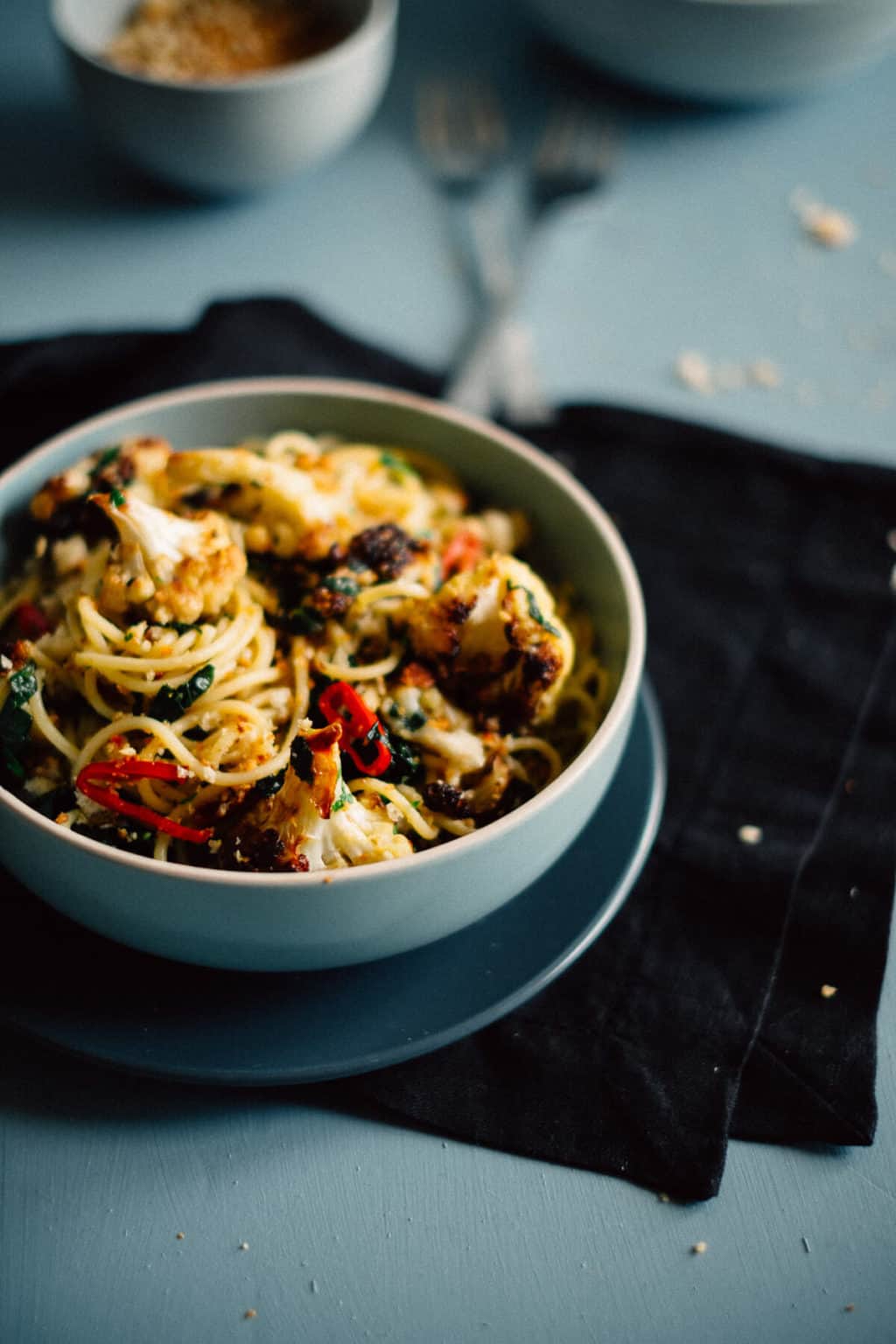 Roasted Cauliflower Pasta - Souvlaki For The Soul