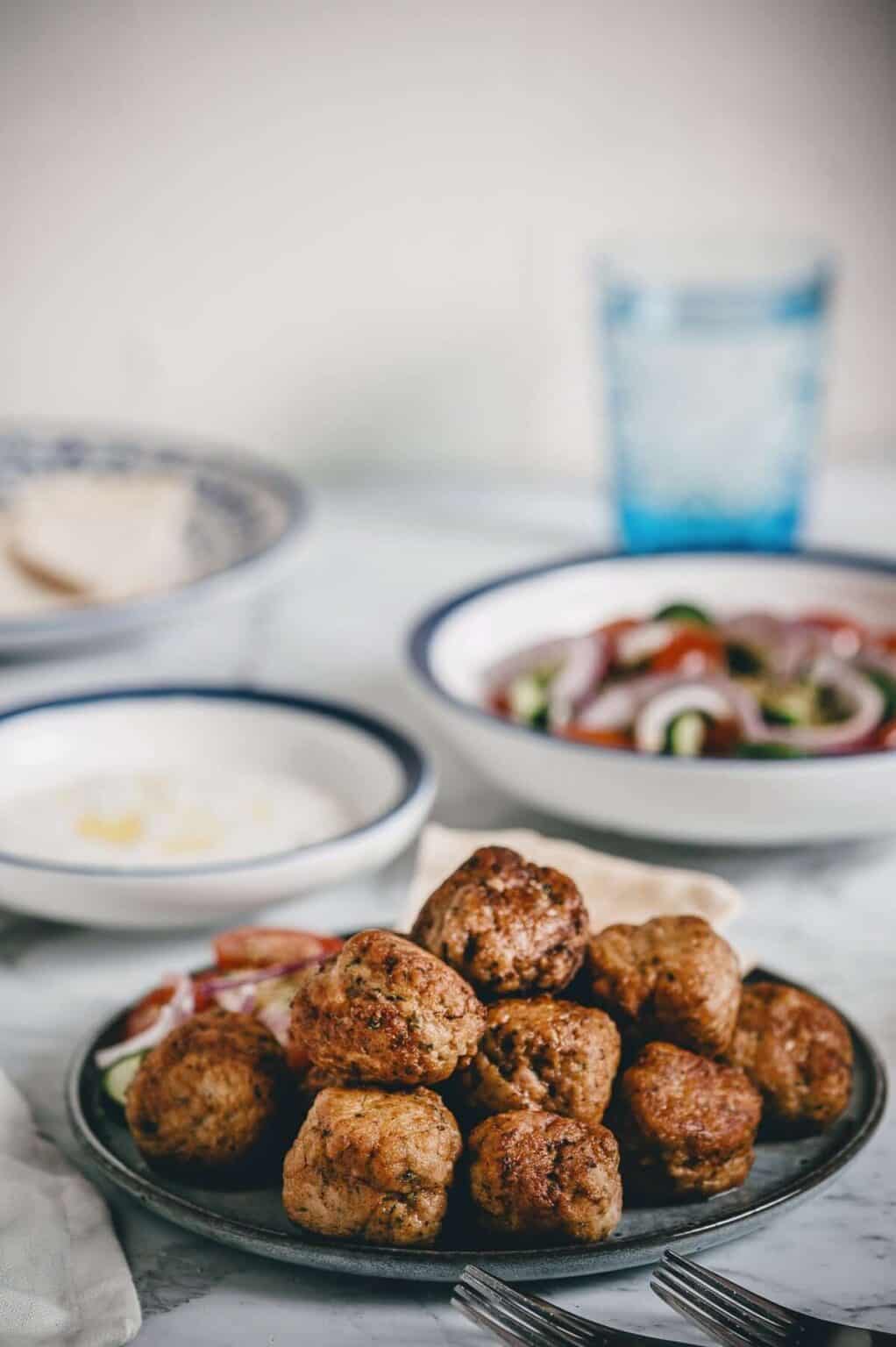 Keftedes - Greek Meatballs - Souvlaki For The Soul