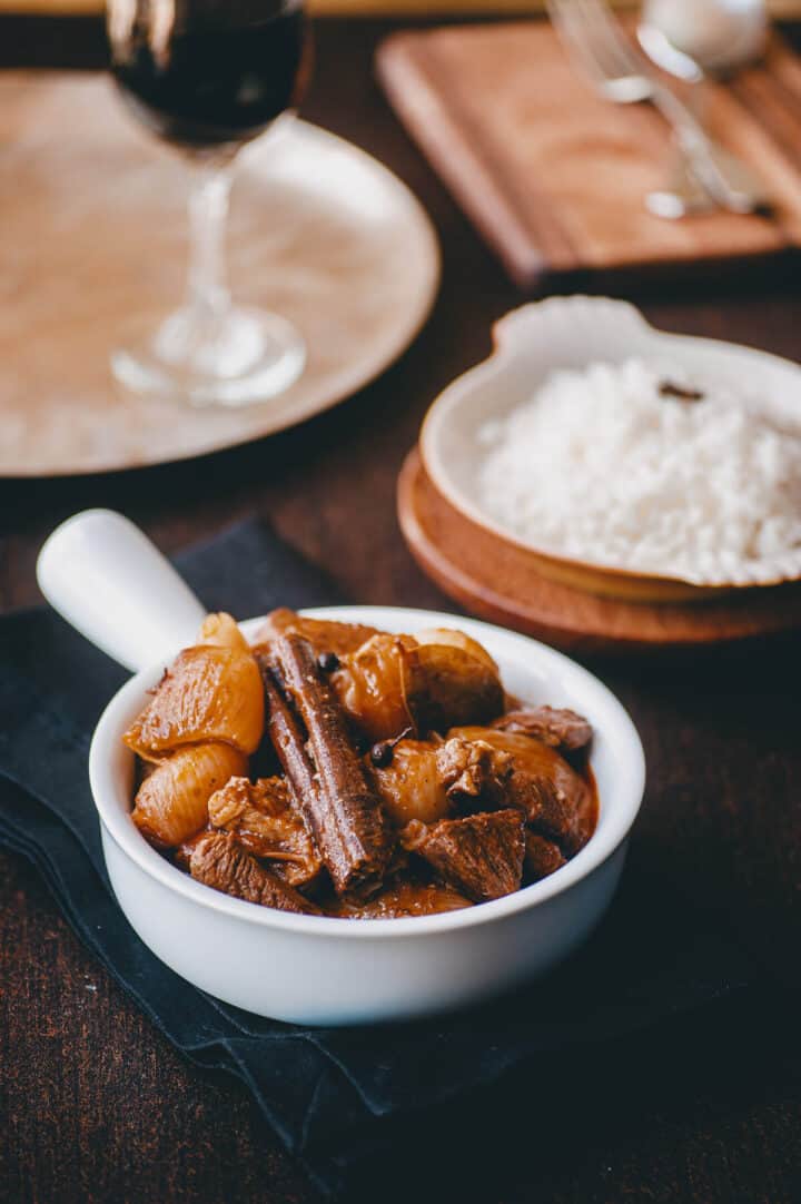 Beef Stifado (Greek Beef Stew) – Classic, Aromatic & Tender