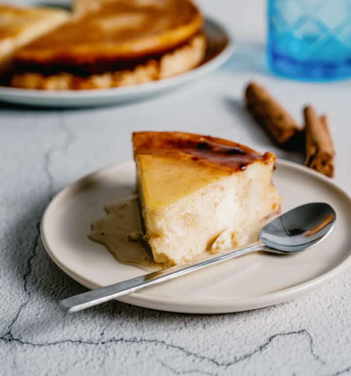 Melopita | Crustless Greek Honey & Cheese Pie - Souvlaki For The Soul