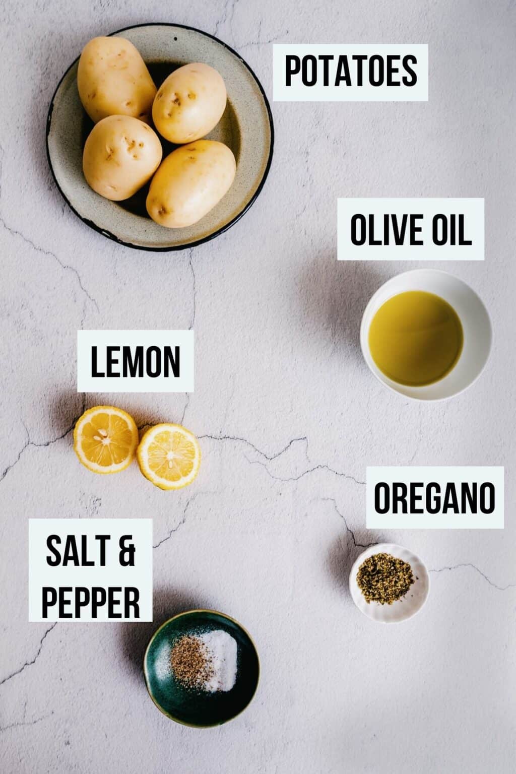 Patates Sto Fourno (Roasted Greek Potatoes) - Souvlaki For The Soul