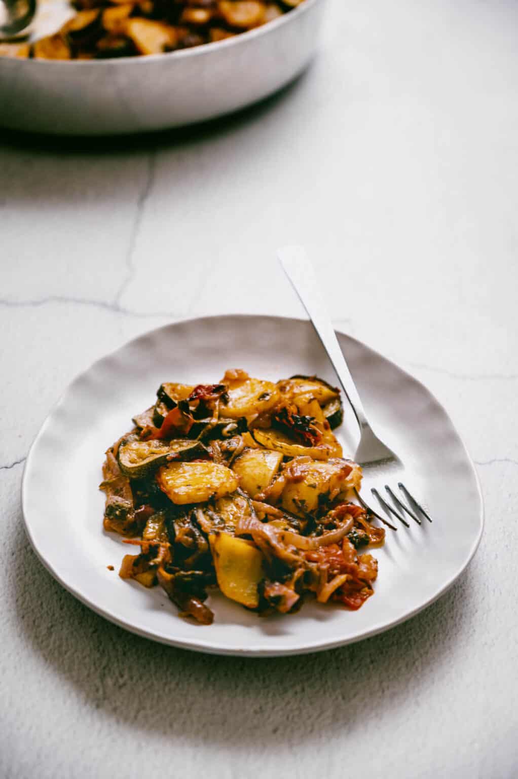 Briam - Greek Roasted Vegetables - Souvlaki For The Soul