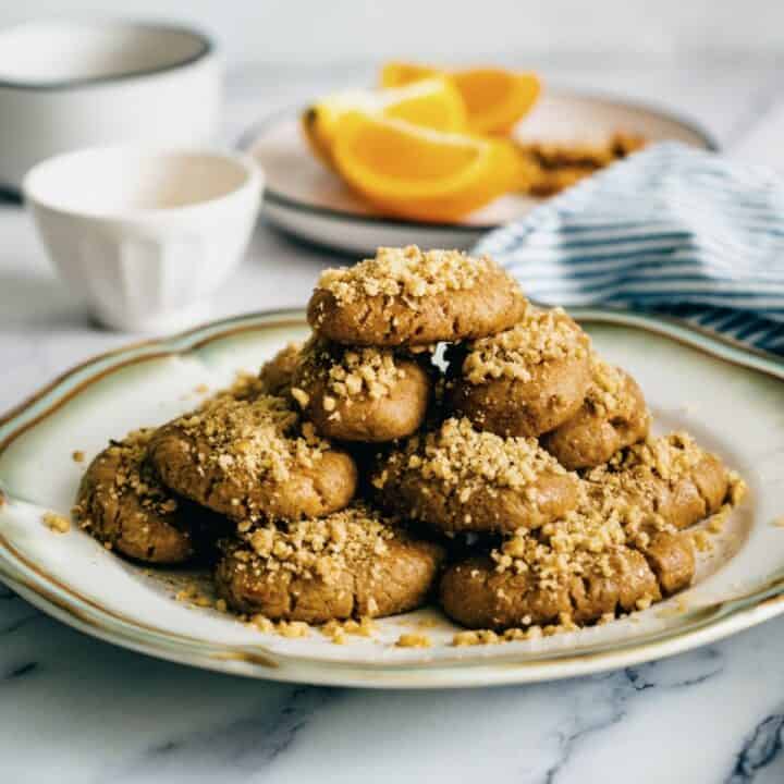 Melomakarona Recipe (Greek Christmas Honey Cookies) - Souvlaki For The Soul