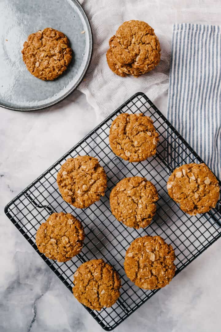 Anzac Biscuits Recipe - Souvlaki For The Soul