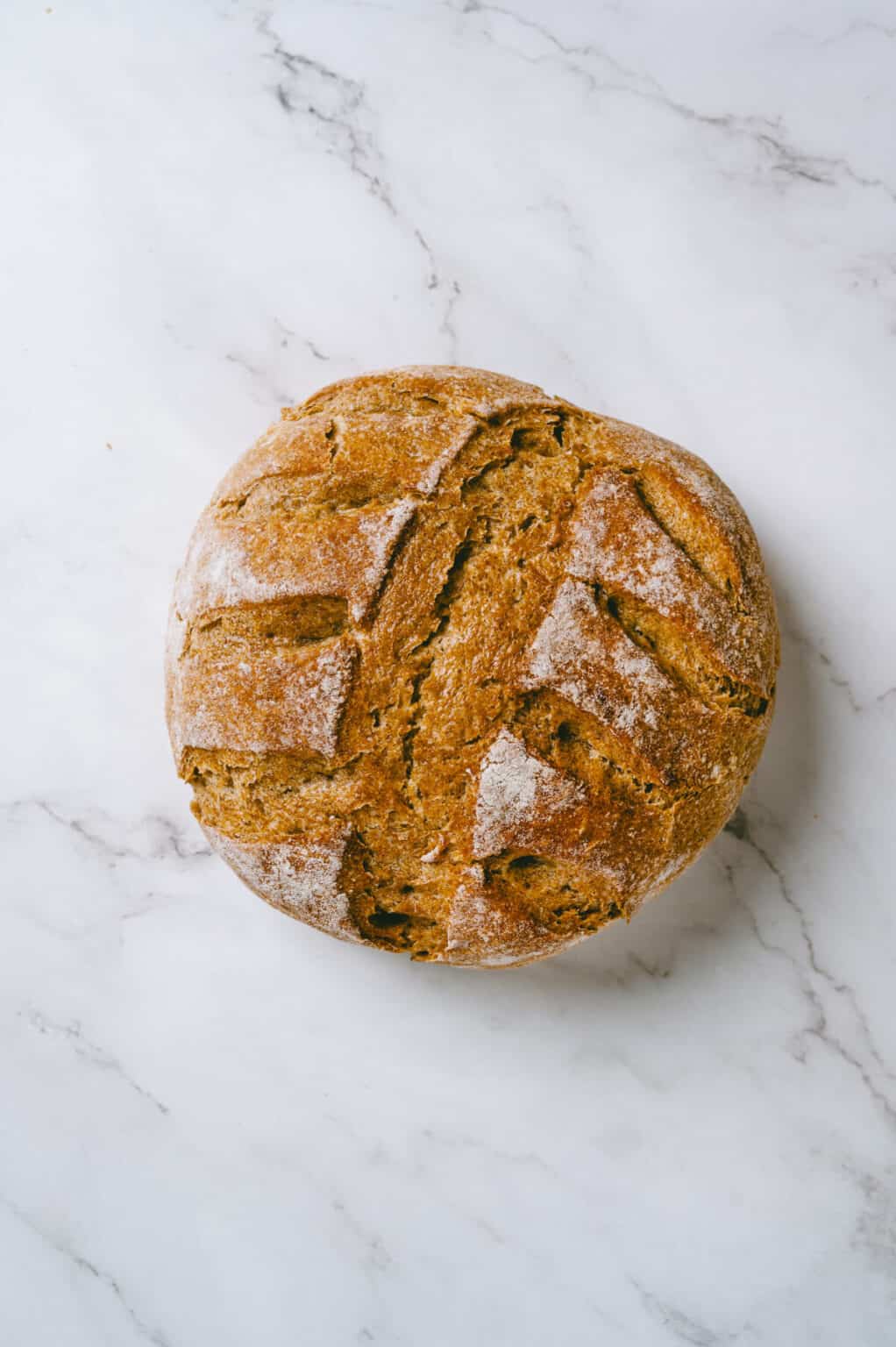 Greek Bread (Horiatiko Psomi) – Rustic Village Loaf Made at Home