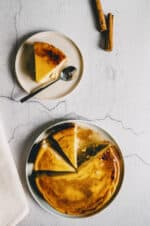 Melopita | Crustless Greek Honey & Cheese Pie - Souvlaki For The Soul