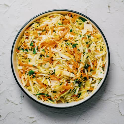 Greek Cabbage Salad (Lahanosalata) - Souvlaki For The Soul