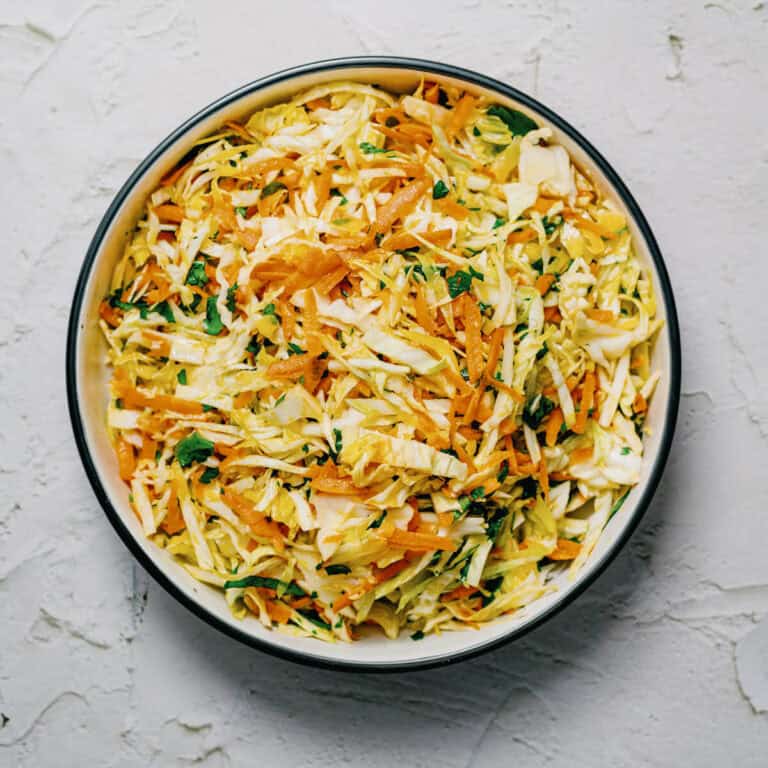 Greek Cabbage Salad (Lahanosalata) - Souvlaki For The Soul