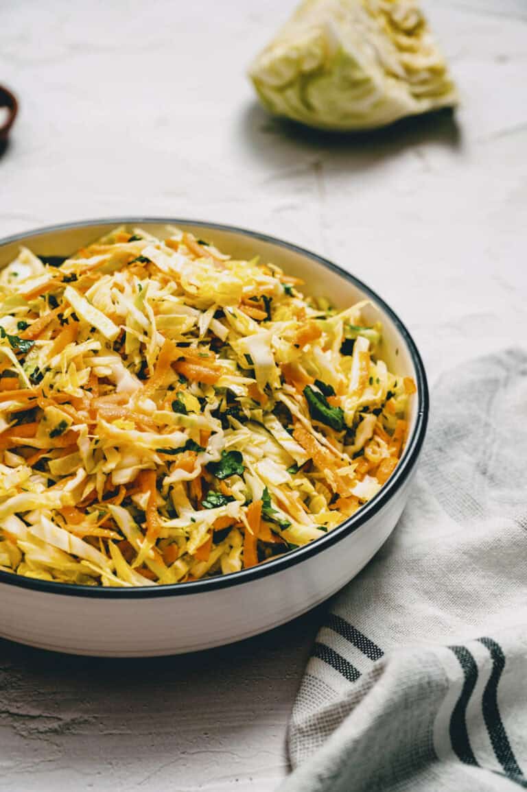 Greek Cabbage Salad (Lahanosalata) - Souvlaki For The Soul