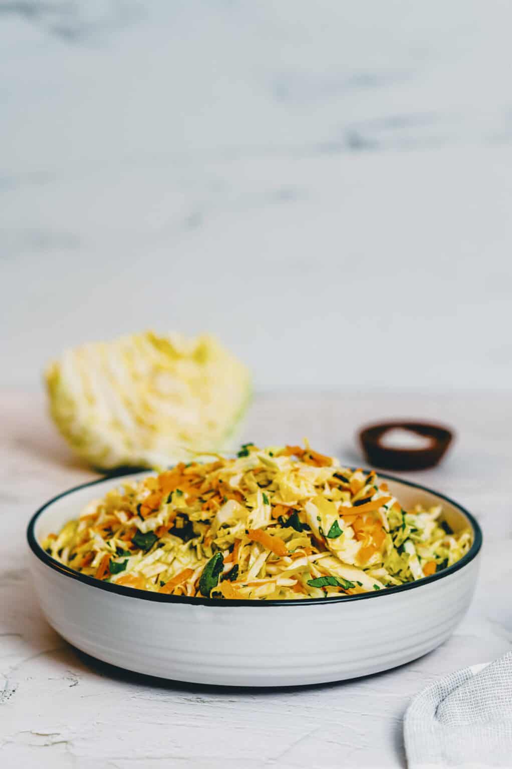 Greek Cabbage Salad (Lahanosalata) - Souvlaki For The Soul