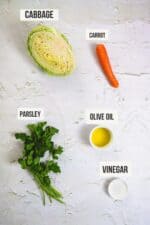 Greek Cabbage Salad (Lahanosalata) - Souvlaki For The Soul