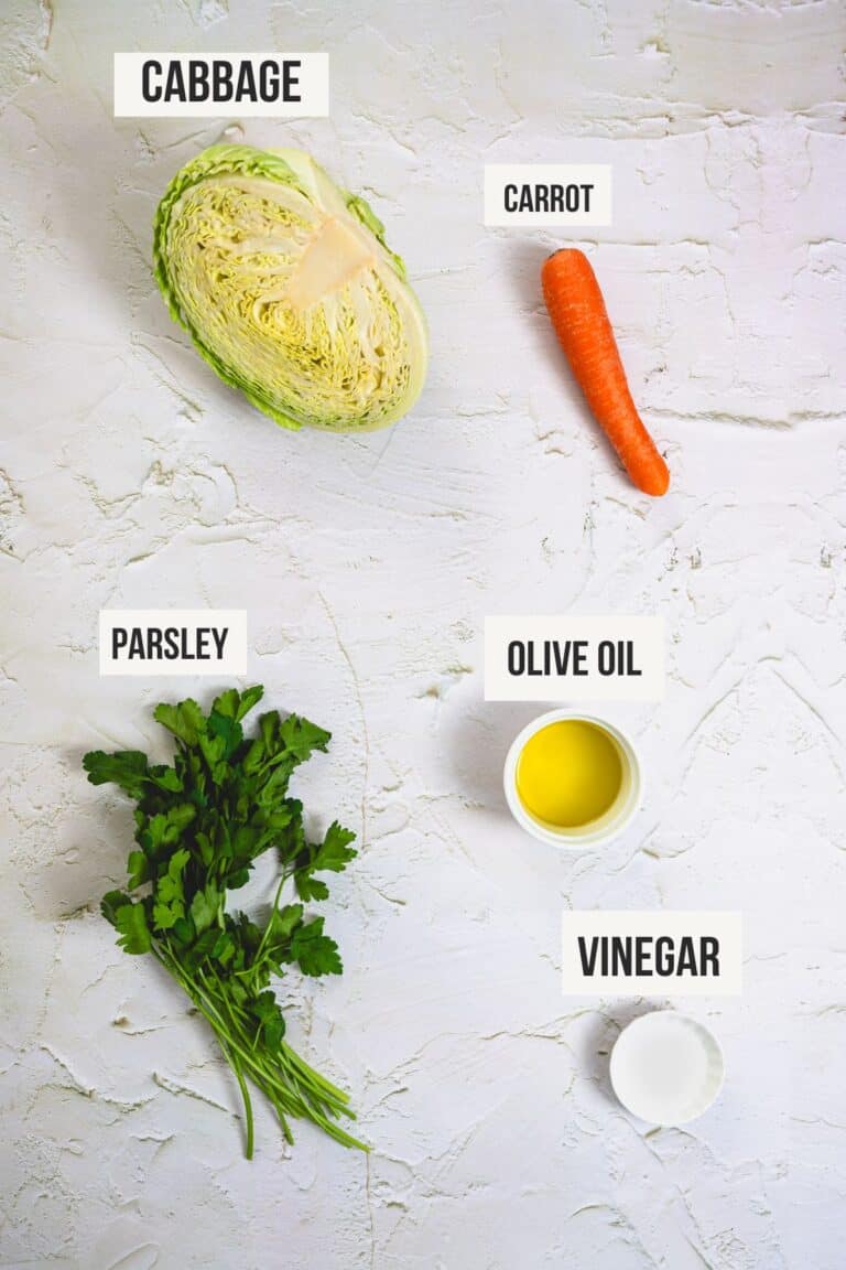 Greek Cabbage Salad (Lahanosalata) - Souvlaki For The Soul