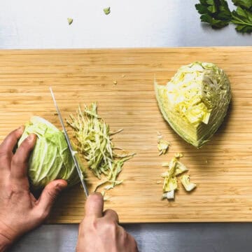 Greek Cabbage Salad (Lahanosalata) - Souvlaki For The Soul