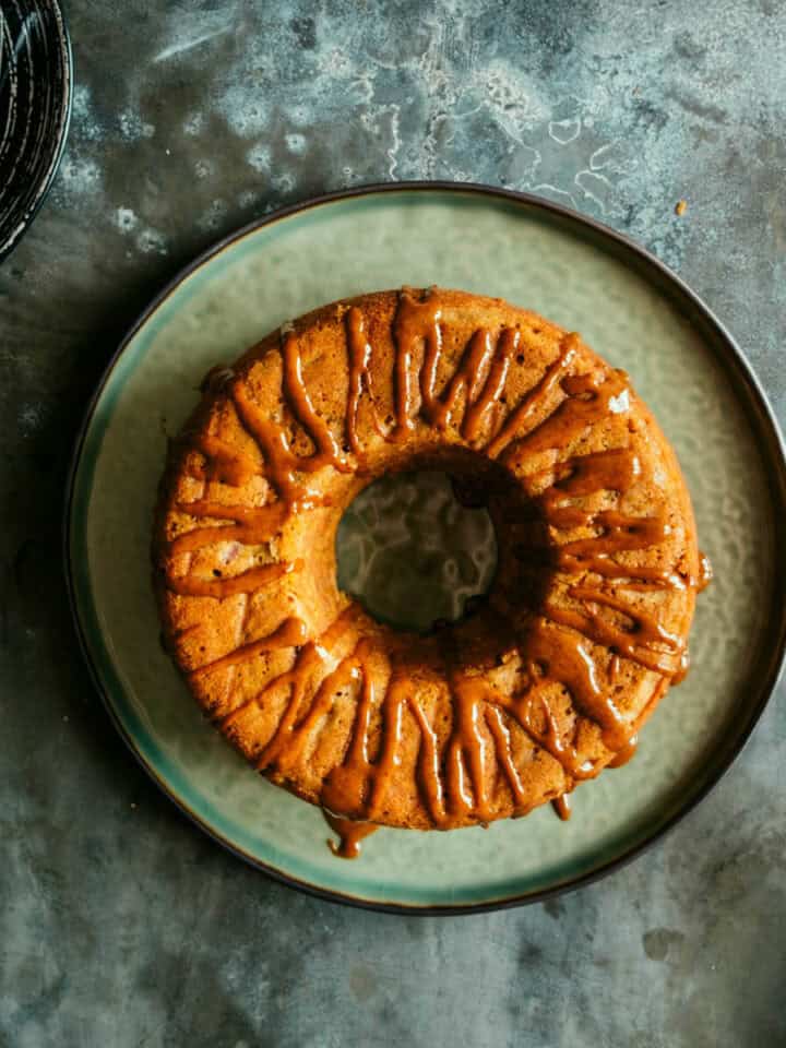 Milopita - Greek Apple Cake - Souvlaki For The Soul