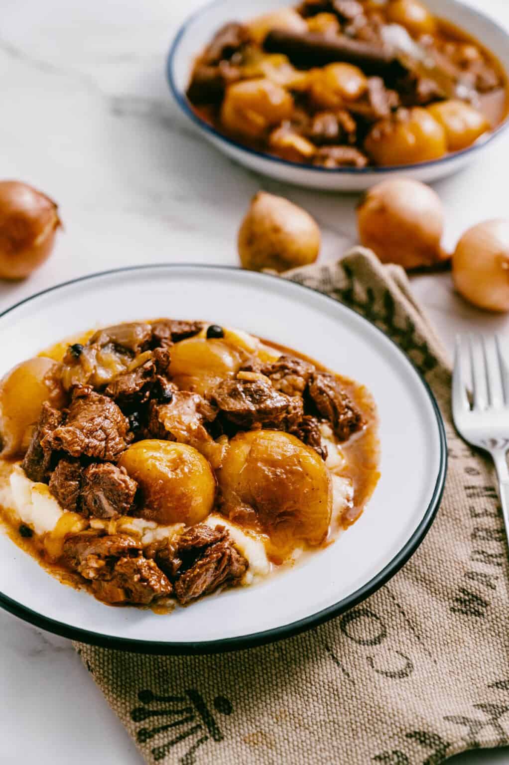 Beef Stifado (Greek Beef Stew) – Classic, Aromatic & Tender