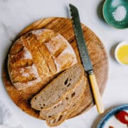 Greek Bread (Horiatiko Psomi) – Rustic Village Loaf Made at Home